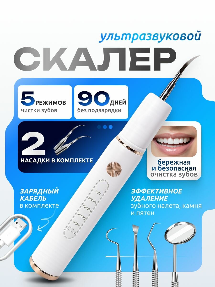 Ультразвуковой скалер для зубов SenCiciMen Electric Teeth Cleaner (SCMT4)