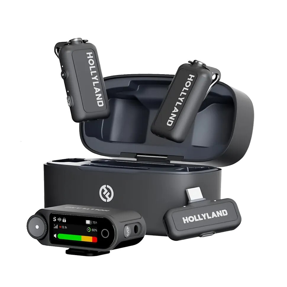 Радиосистема Hollyland Lark MAX 2 Combo Space Gray