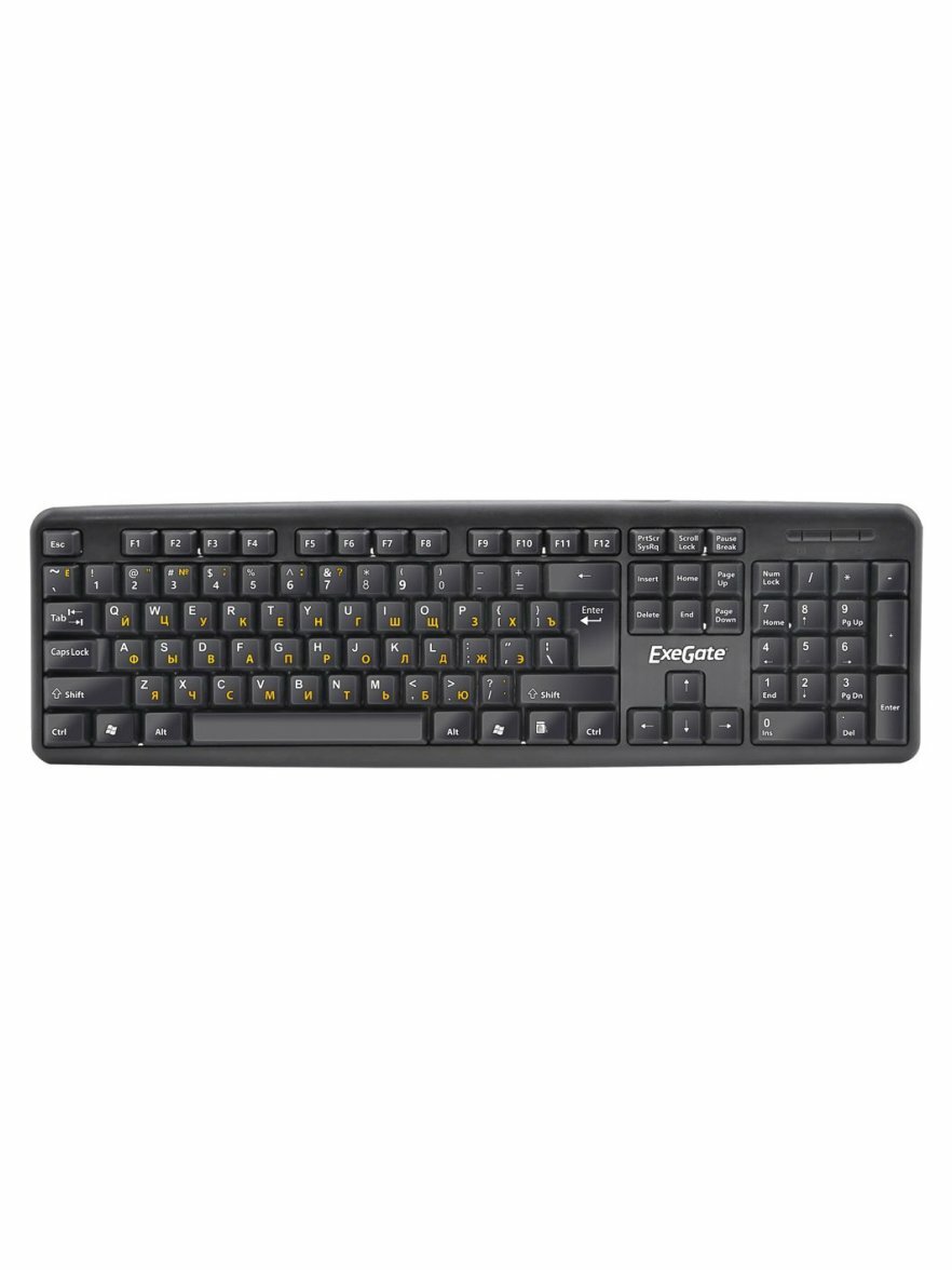 Клавиатура Exegate LY-331L черный