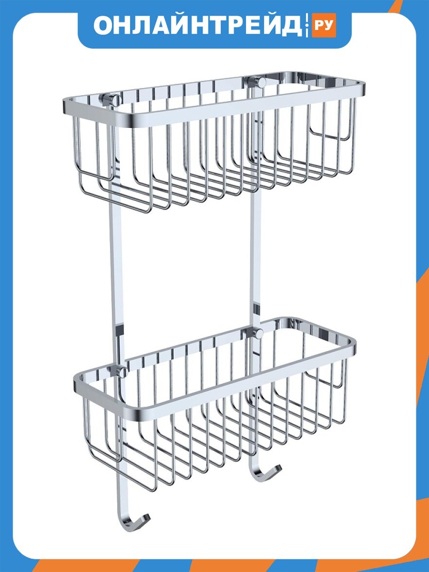 Полка Kaiser® для ванной комнаты KAISER (KH-5280) Хром