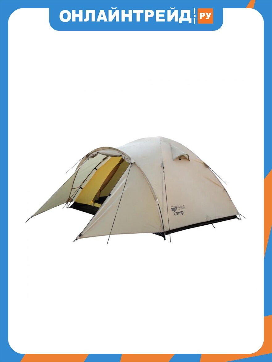 Палатка Tramp Lite Camp 3 TLT-007.06, песчаный