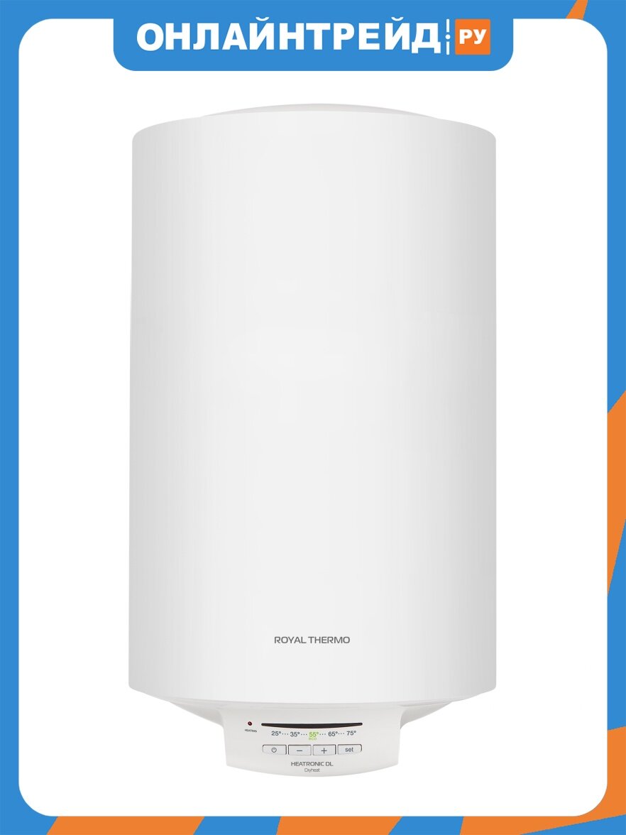 Водонагреватель накопительный Royal Thermo RWH 30 Heatronic DL Slim DryHeat