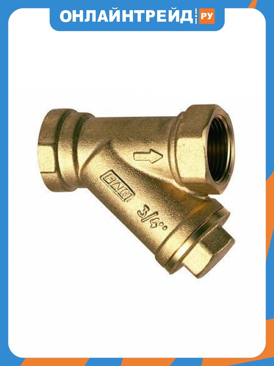 Фильтр грубой очистки Far 1/2" (ВР-ВР), 600 мкм