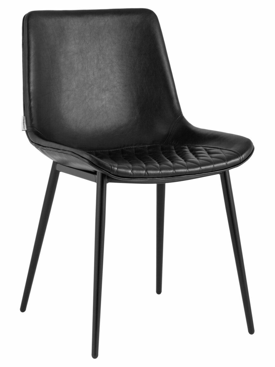 Стул обеденный Stool Group Деймон экокожа черный