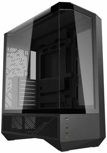 Компьютерный корпус DarkFlash DY460 (DY460 Black) черный - Midi Tower, ATX, USB 3.2 Gen 1 Type-A, USB 3.2 Gen 2 Type-C