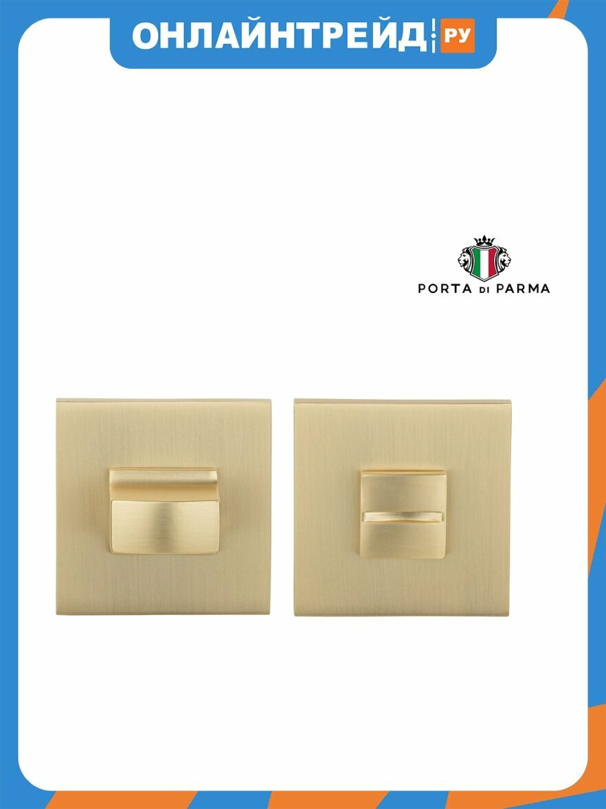 Фиксатор поворотный Porta DI Parma WC фиксатор поворотный WC-022 WC-022-07 Матовое золото