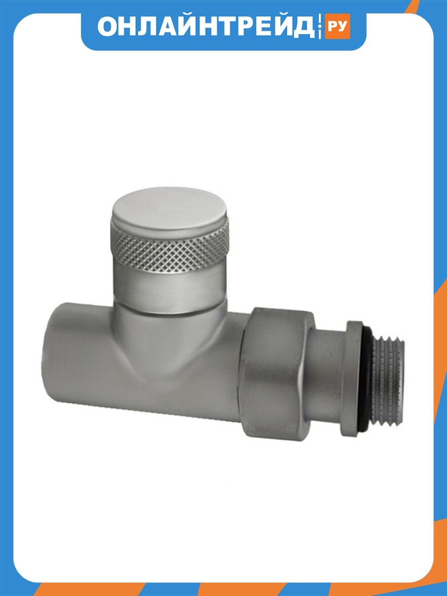 Клапан SR Rubinetterie Tondera прямой 1/2", матовый хром