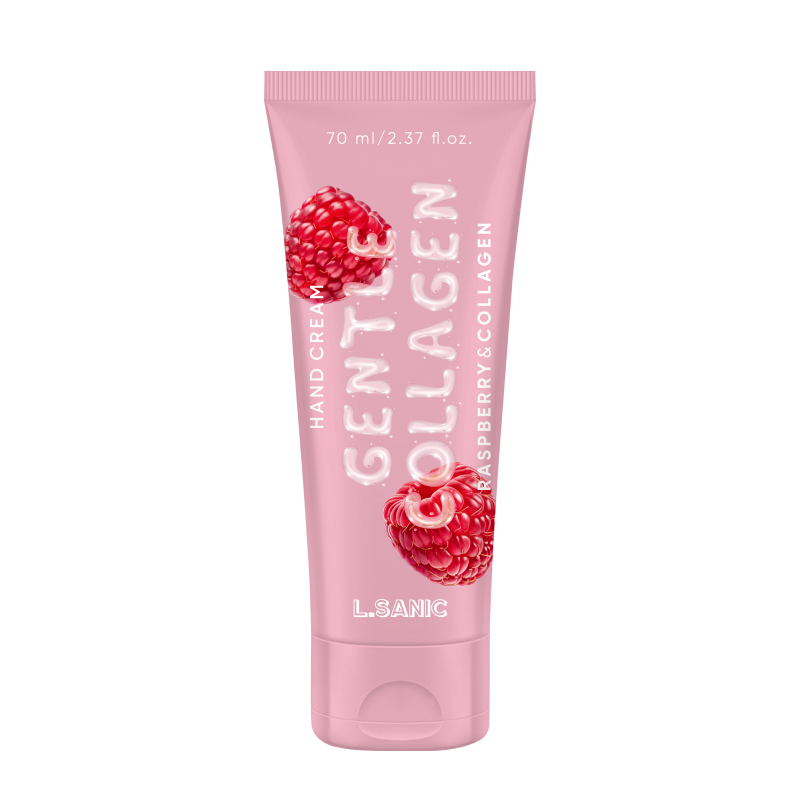 L.Sanic Collagen Raspberry Hand Сream Коллагеновый крем для рук с малиной