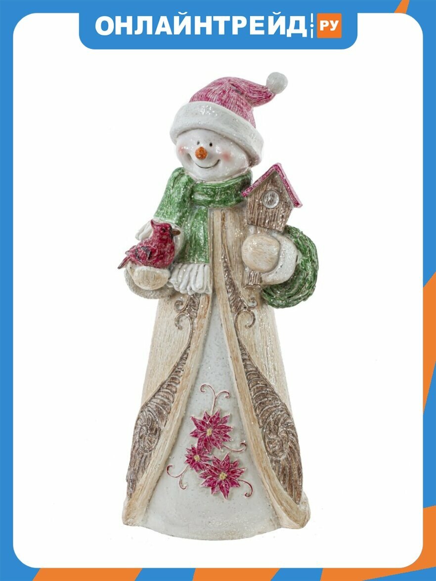 Фигурка Remeco Collection "Снеговик", 14,5х11х33 см (805324)