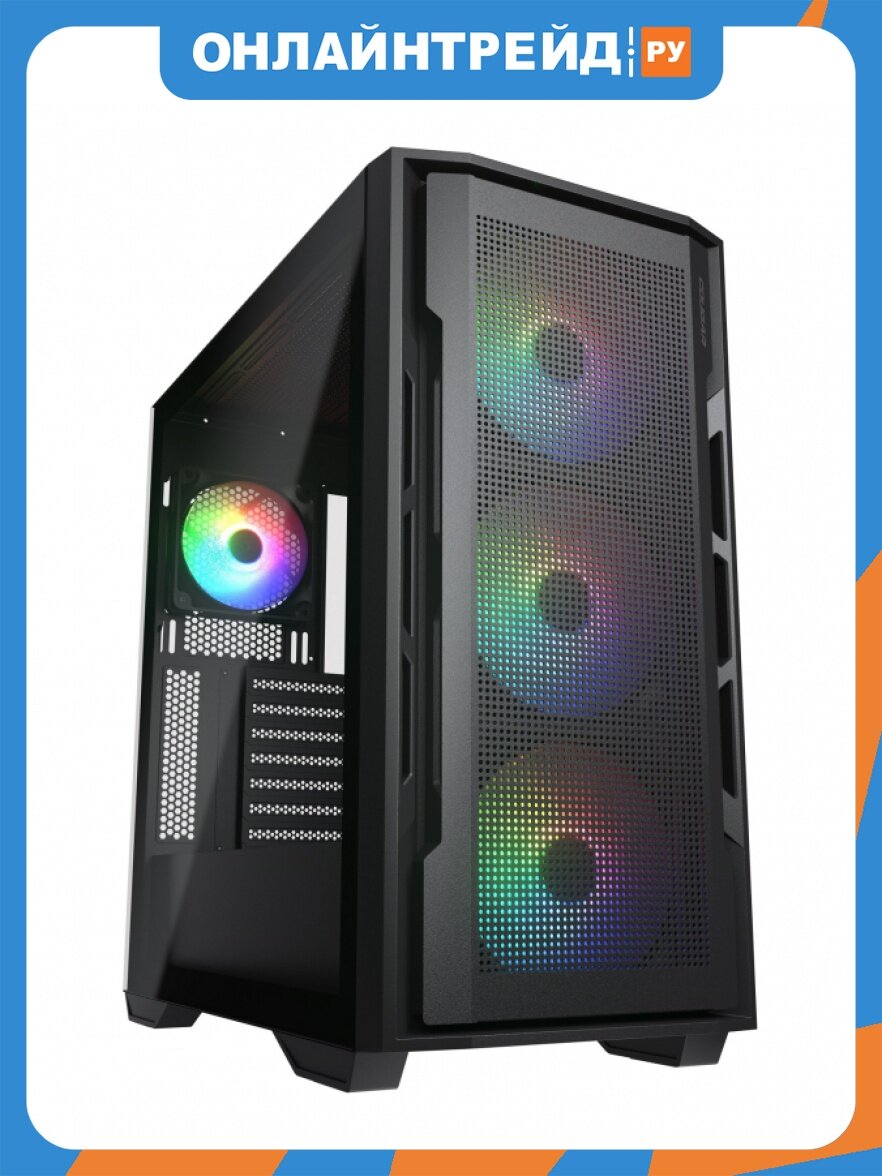 Корпус Cougar Uniface X RGB V2, черный