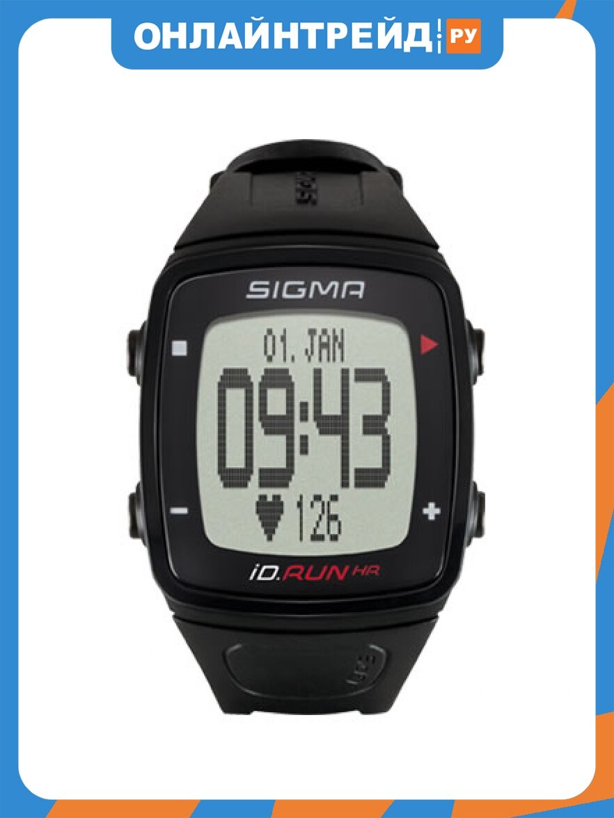 Спортивные часы Sigma Sport Sigma iD.RUN HR black 24900, черный