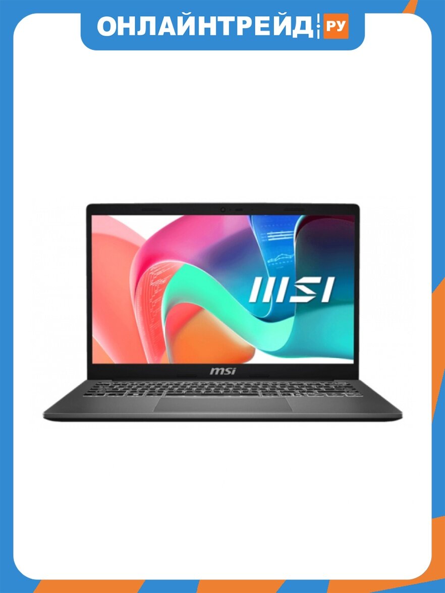 Ноутбук Msi Modern 13 F1MOG 13.3" FHD IPS 60Hz Core 5 120U(1.4ГГц), 16Гб DDR4, SSD 512Гб, Intel Graphics, DOS, Platinum Gray (9S7-13S131-069)