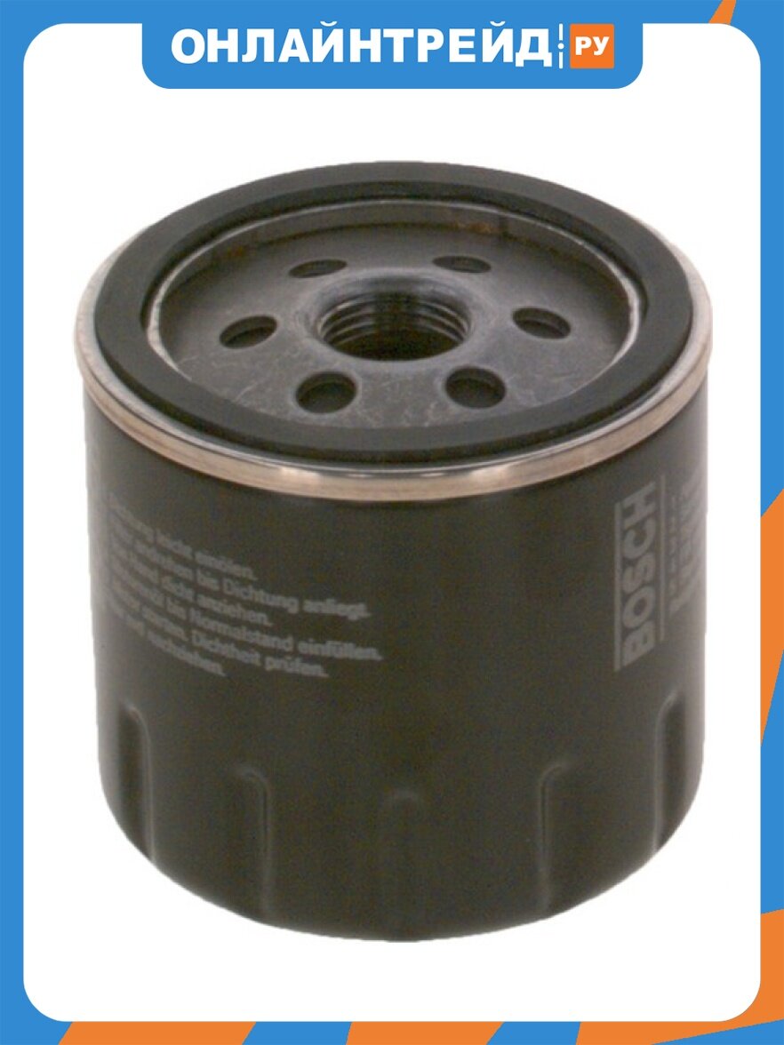 Фильтр масляный Bosch для VW Golf (12-), Polo (12-) / AUDI A3 (12-) / SEAT Leon / SKODA Octavia, F026407143