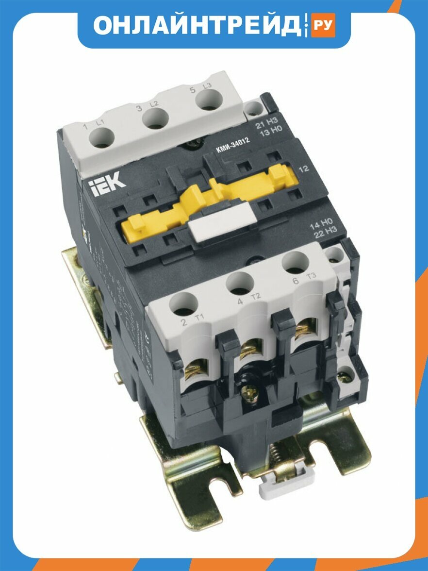 Контактор Iek КМИ-34012 40А 230В/АС3 1НО 1НЗ, KKM31-040-230-11