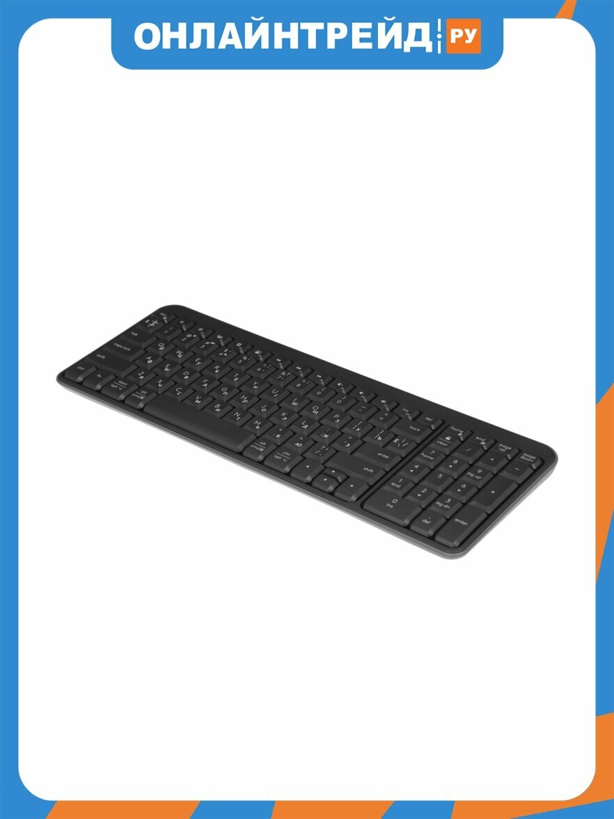 Клавиатура Logitech K251 Cordless BT slim черный (920-013363)