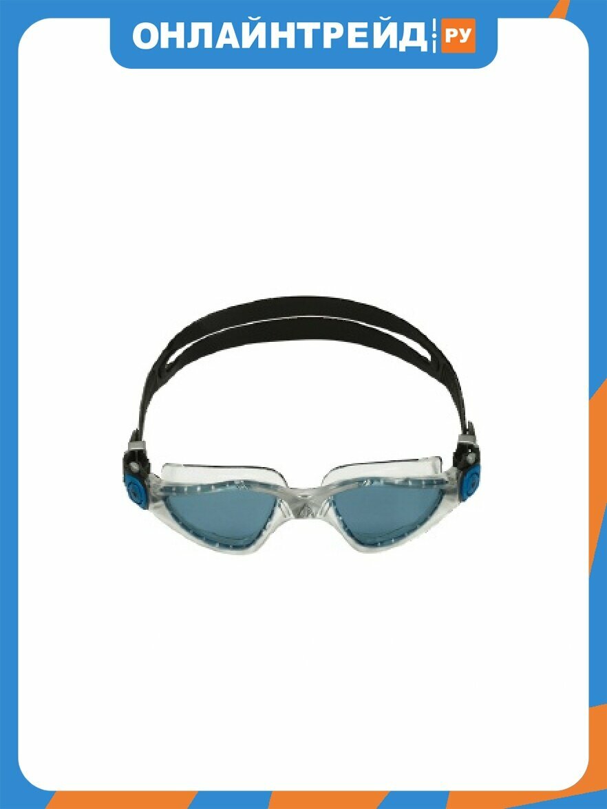 Очки для плавания Aqua Sphere Kayenne (темные линзы), silver/blue