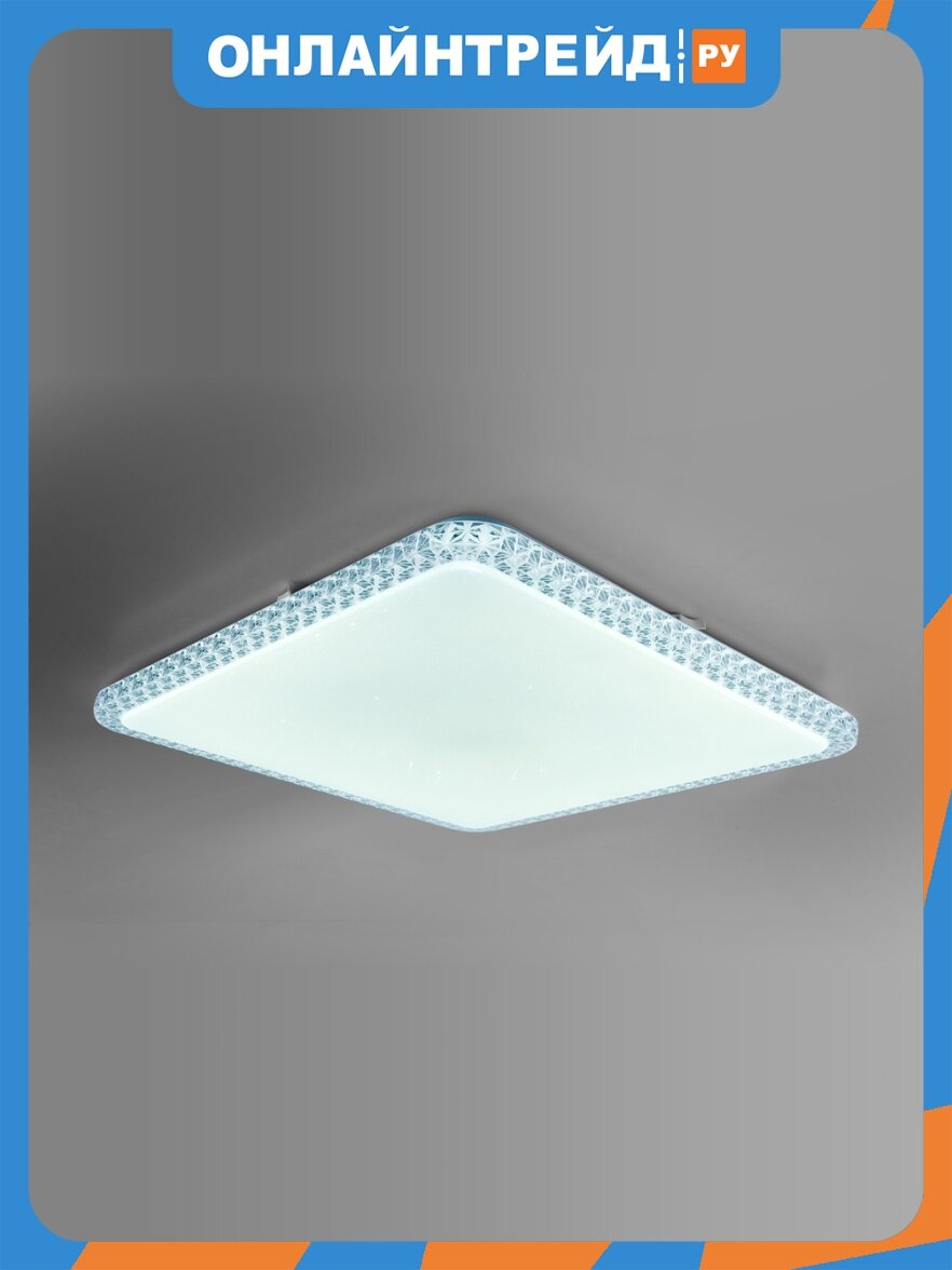 Настенно-потолочный светильник Camelion LED LBS-7701 (Управл. 72 Вт, 3000-6000K, 4800Лм, пульт)