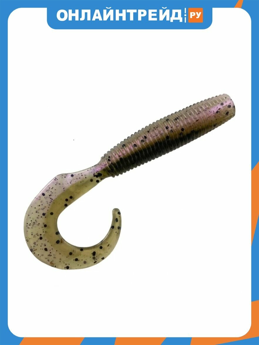 Твистер Daiwa BAIT JUNKIE 2.5 GRUB PEARL TROUT упаковка 8 шт.