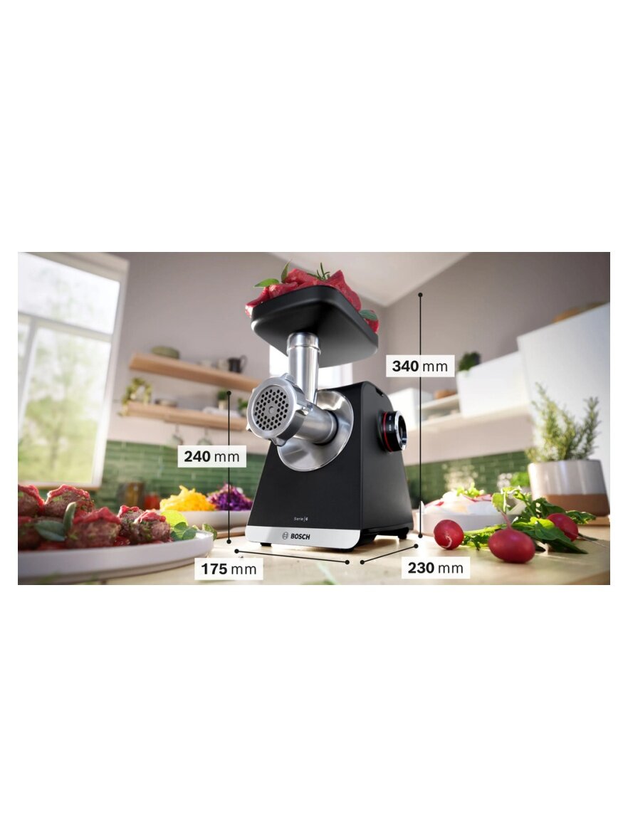 Мясорубка Bosch MFWS650B — фото 1