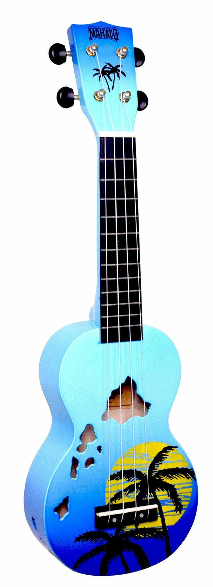 Укулеле Mahalo MD1HABUB Blue Burst Hawaii