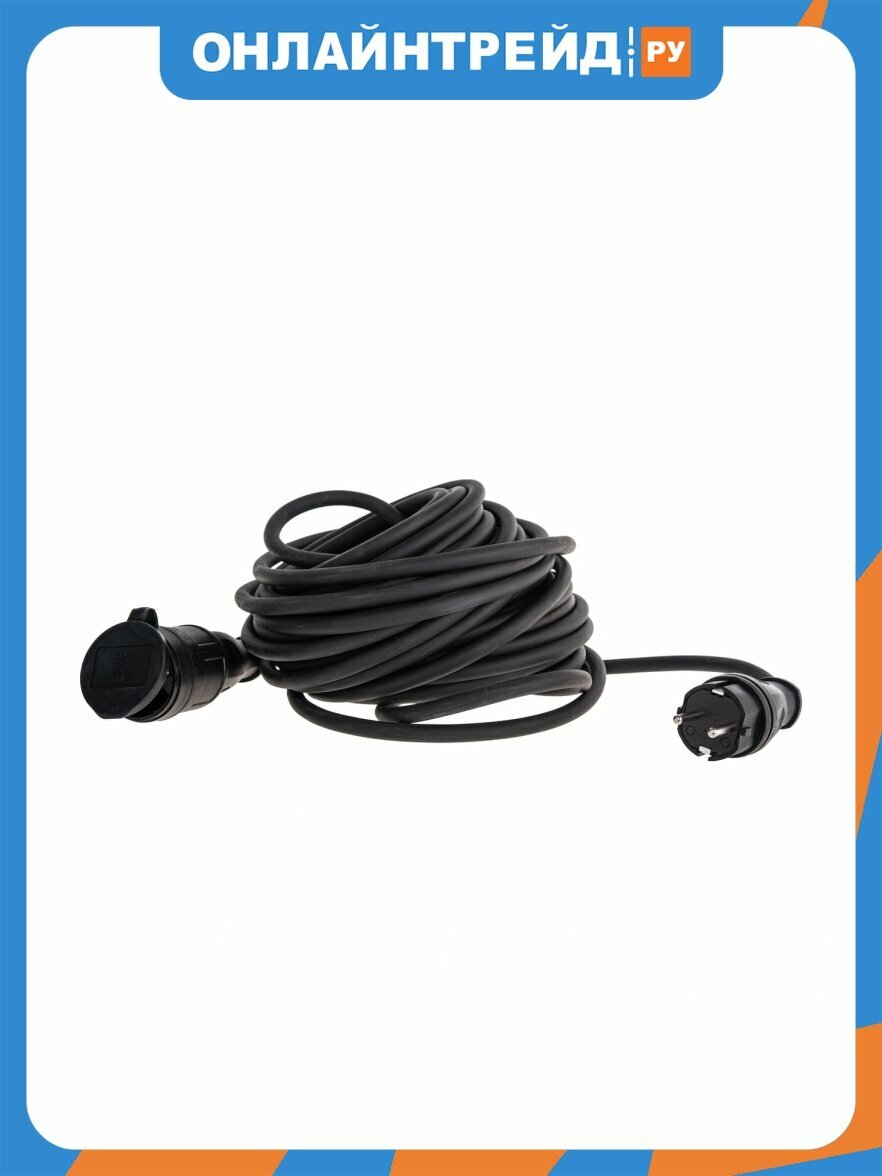 Удлинитель-шнур Gigant с/з КГт 3х2,5 16A 20м IP 44 INDUSTRY EG PE-029