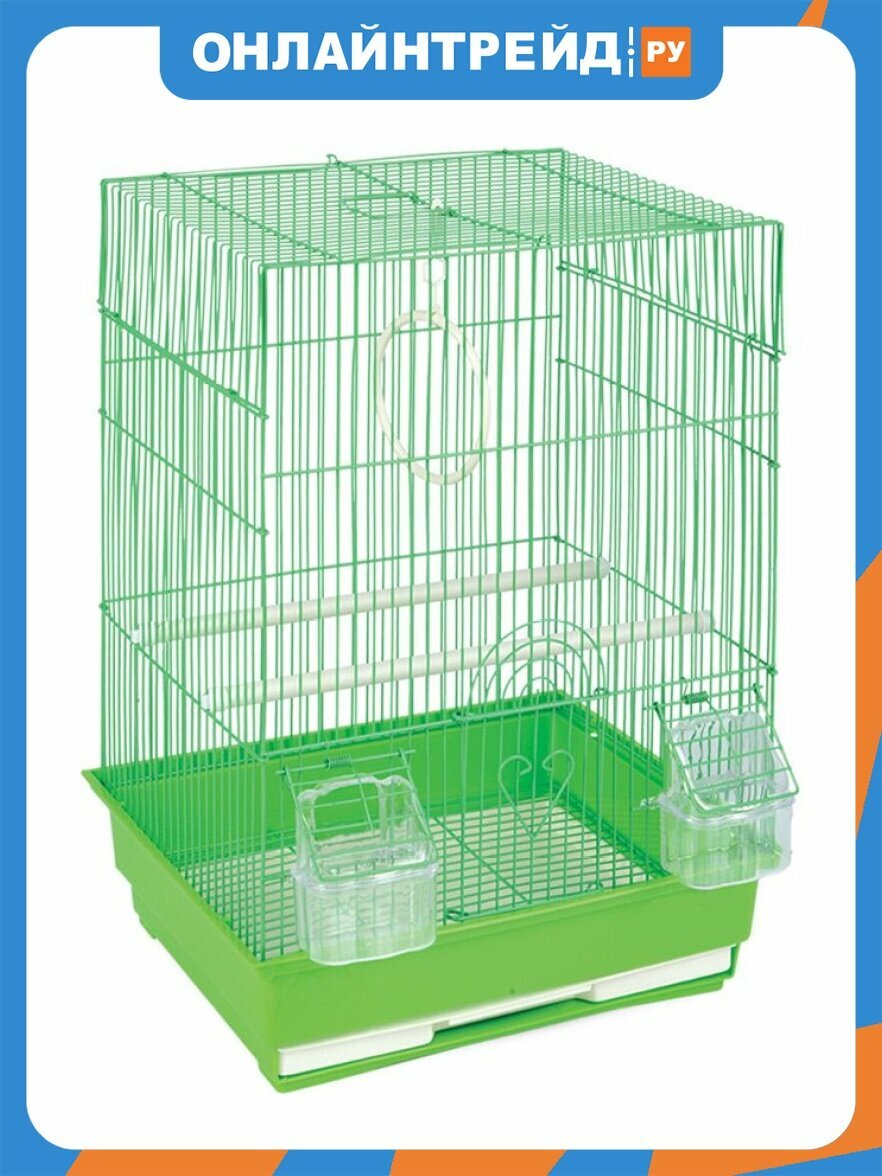 Клетка Triol A4005 для птиц, эмаль, 350*280*460мм