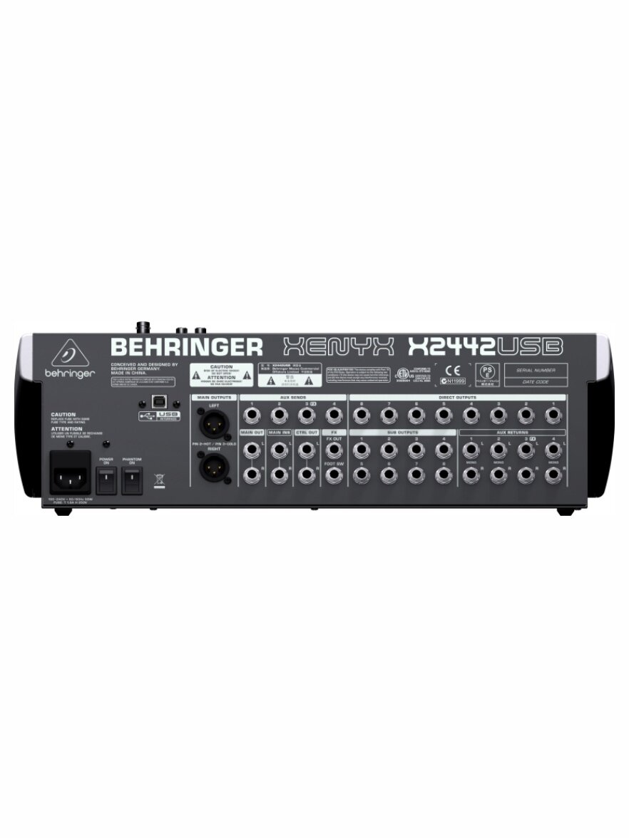 Микшер Behringer X2442USB — фото 1