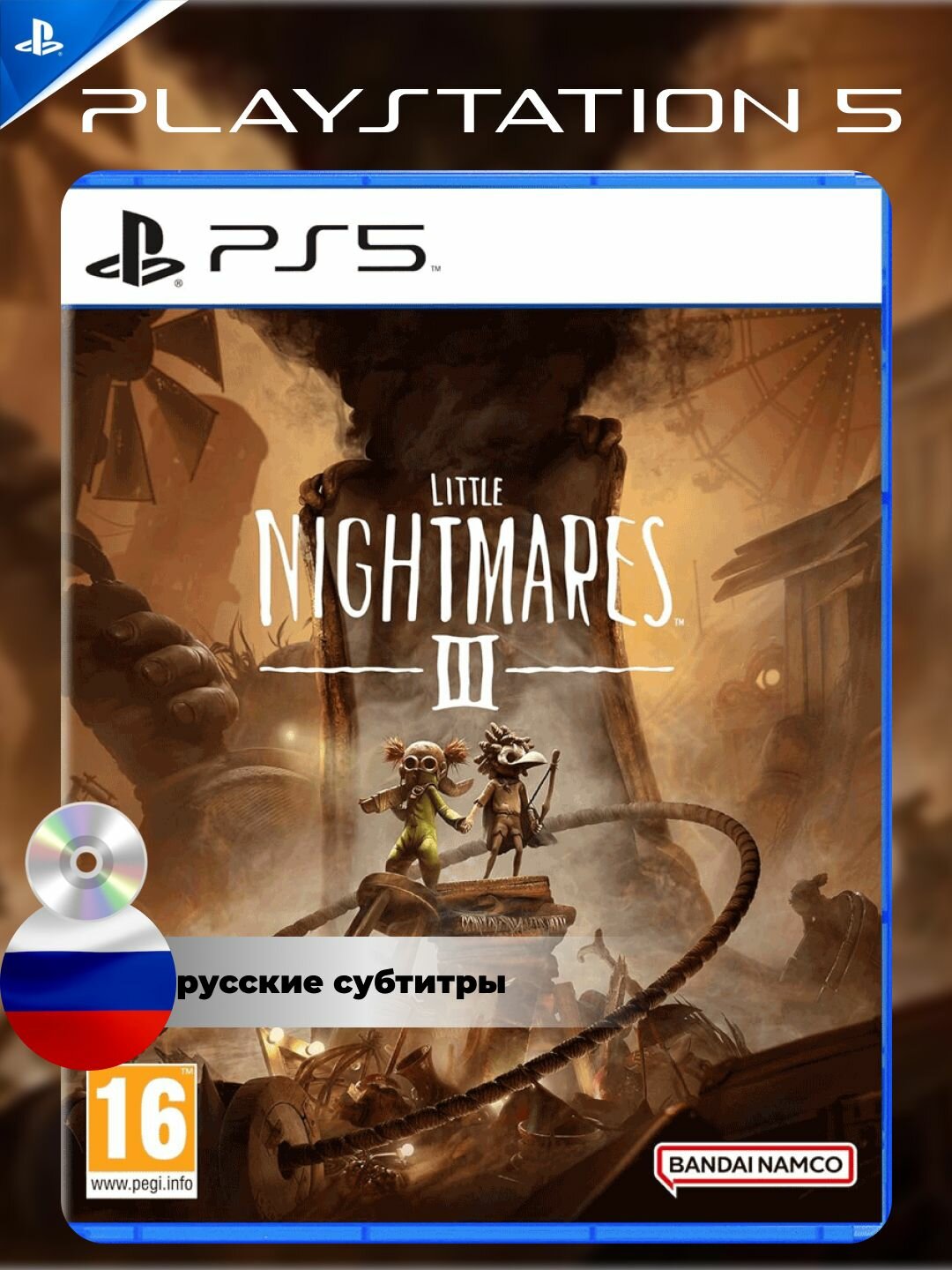 Игра Little nightmares 3 PS5 (PlayStation 5, Русские субтитры)