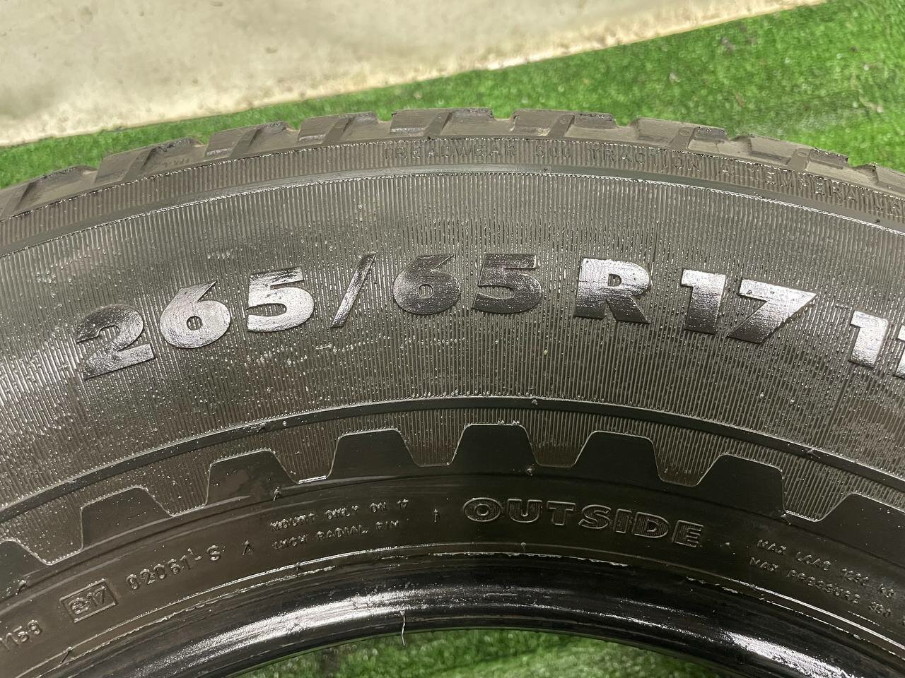 Комплект (2 шт) летних БУ шин Nokian Tyres Hakka SUV 265/65 R17 38% износ WOY968815