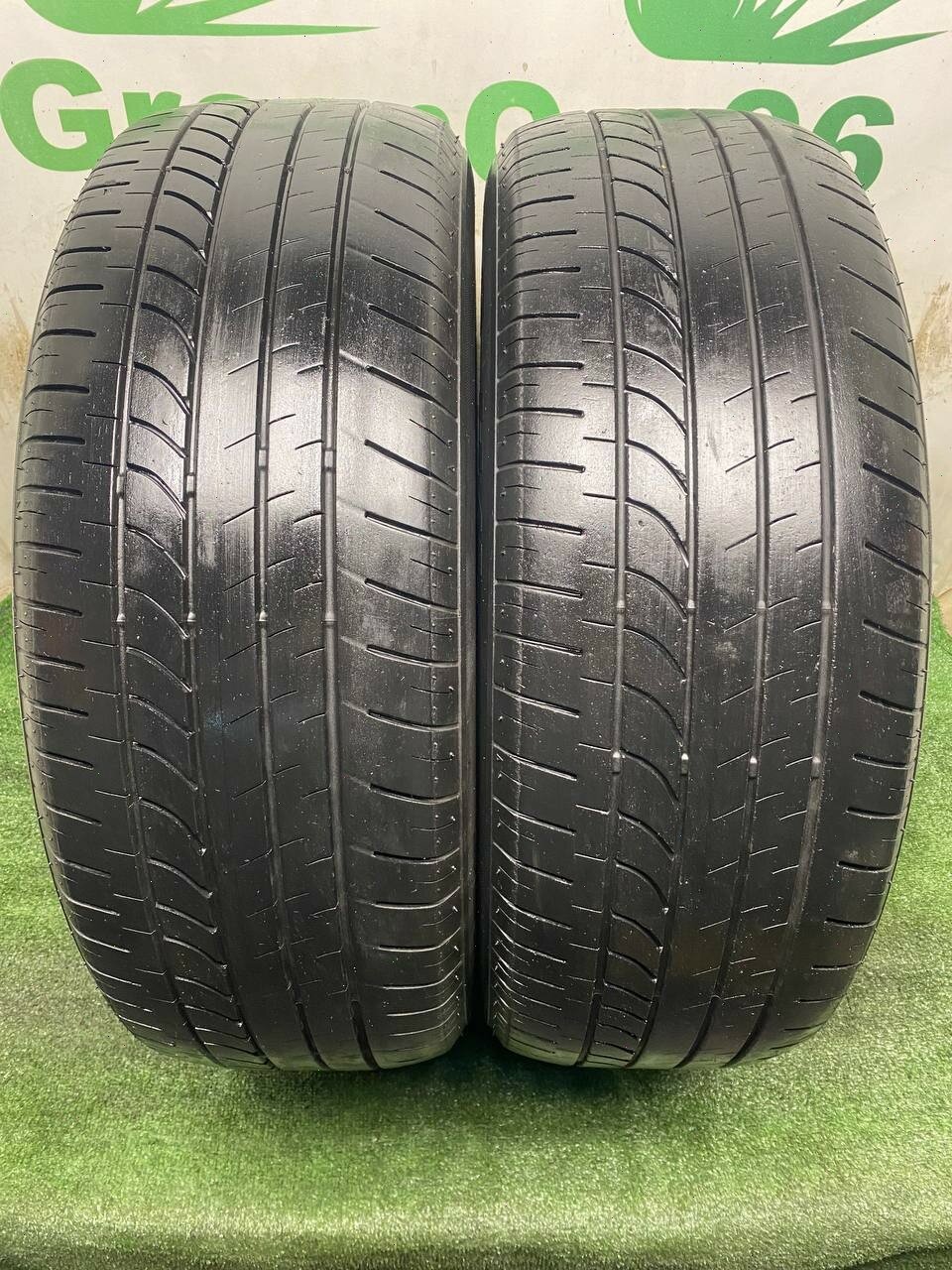 Комплект (2 шт) летних БУ шин Bridgestone Dueler H/L 33A 235/55 R20 38% износ VJN014308