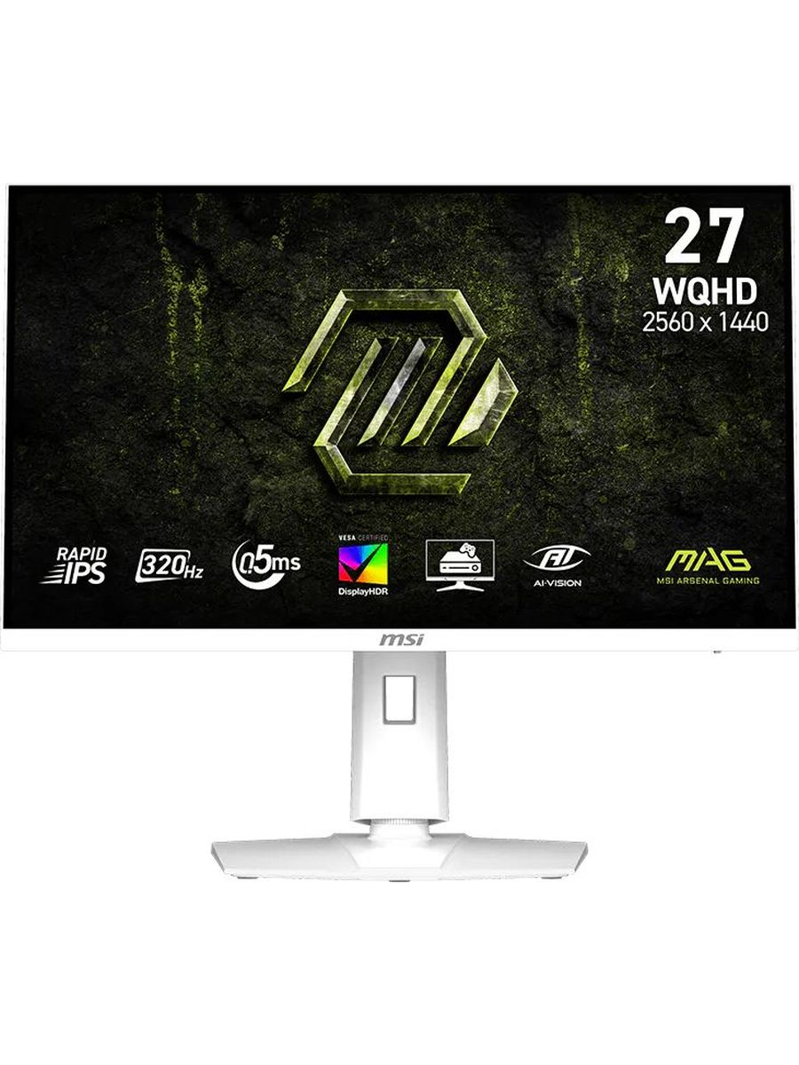 27 Монитор MSI Mag 274QRFW X32 27 IPS 320 Гц 2xHDMI 1xDP