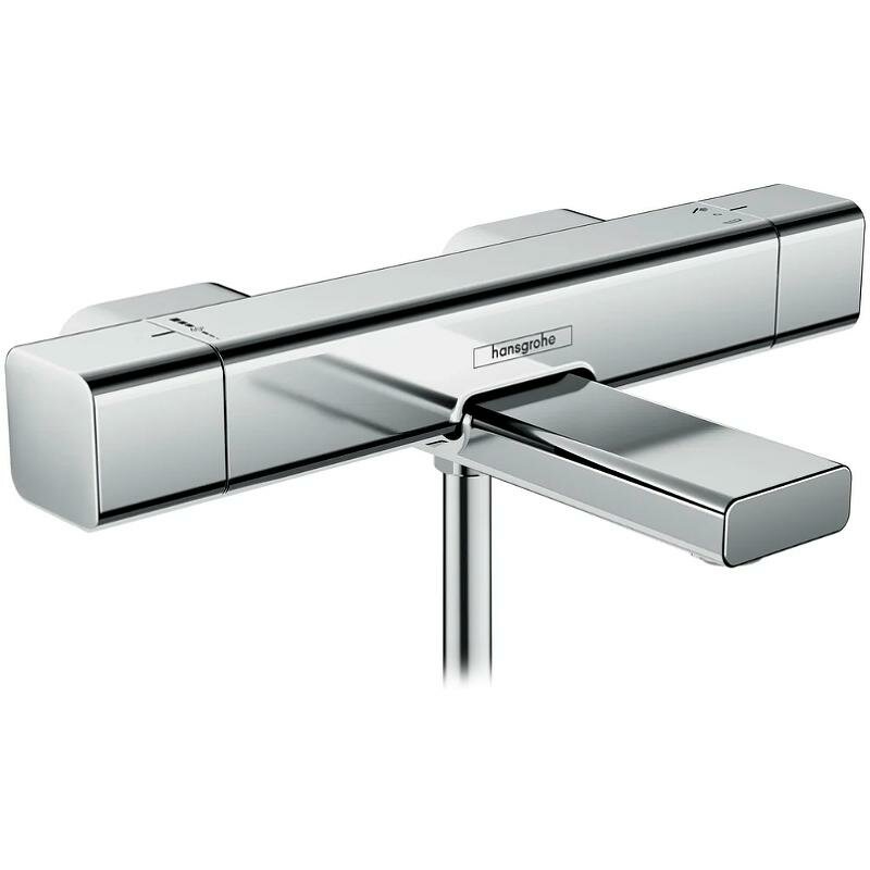 Смеситель для ванны Hansgrohe Ecostat E 15774000 хром, с термостатом, латунь