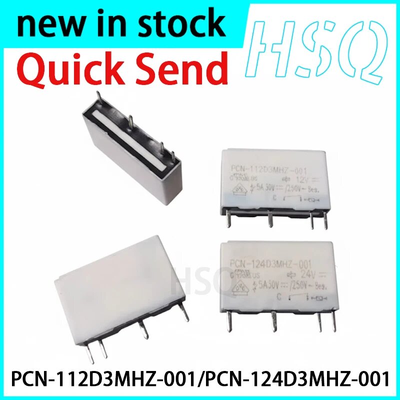 Реле PCN-112D3MHZ-001, 4 контакта, 5А