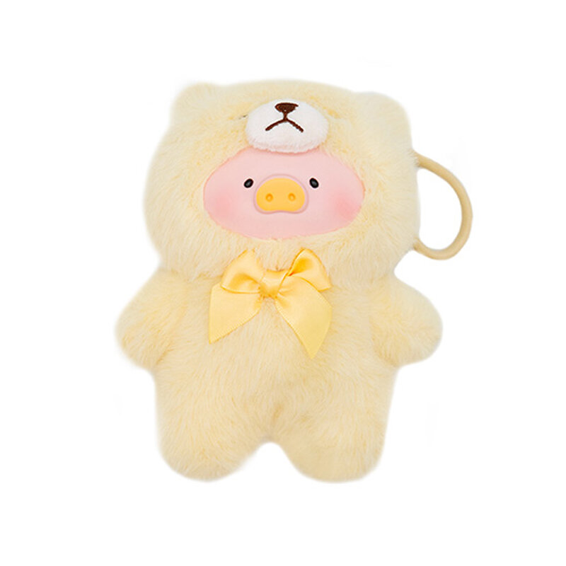 Набор игрушек-брелоков унисекс TOYZERO+ Lulu The Piggy Vintage Teddy Store, Confirmed Style - Happy Teddy (Unbox and Unbag)