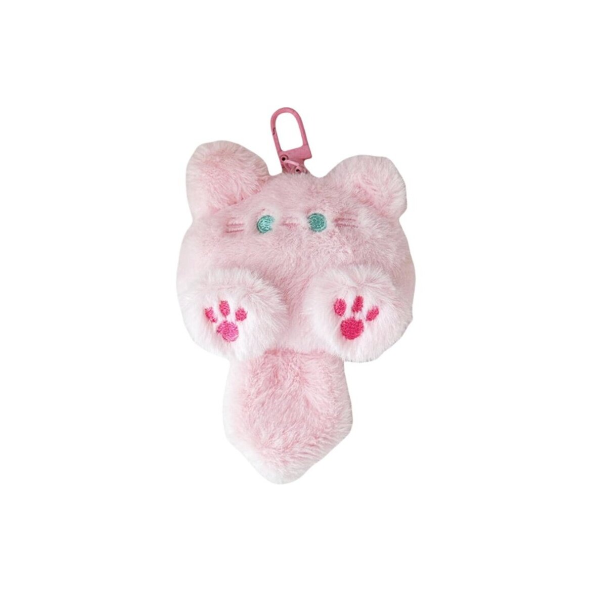 Плюшевая игрушка-подвеска унисекс KUNYACHONG Pink Kitten Pendant, 10CM EU