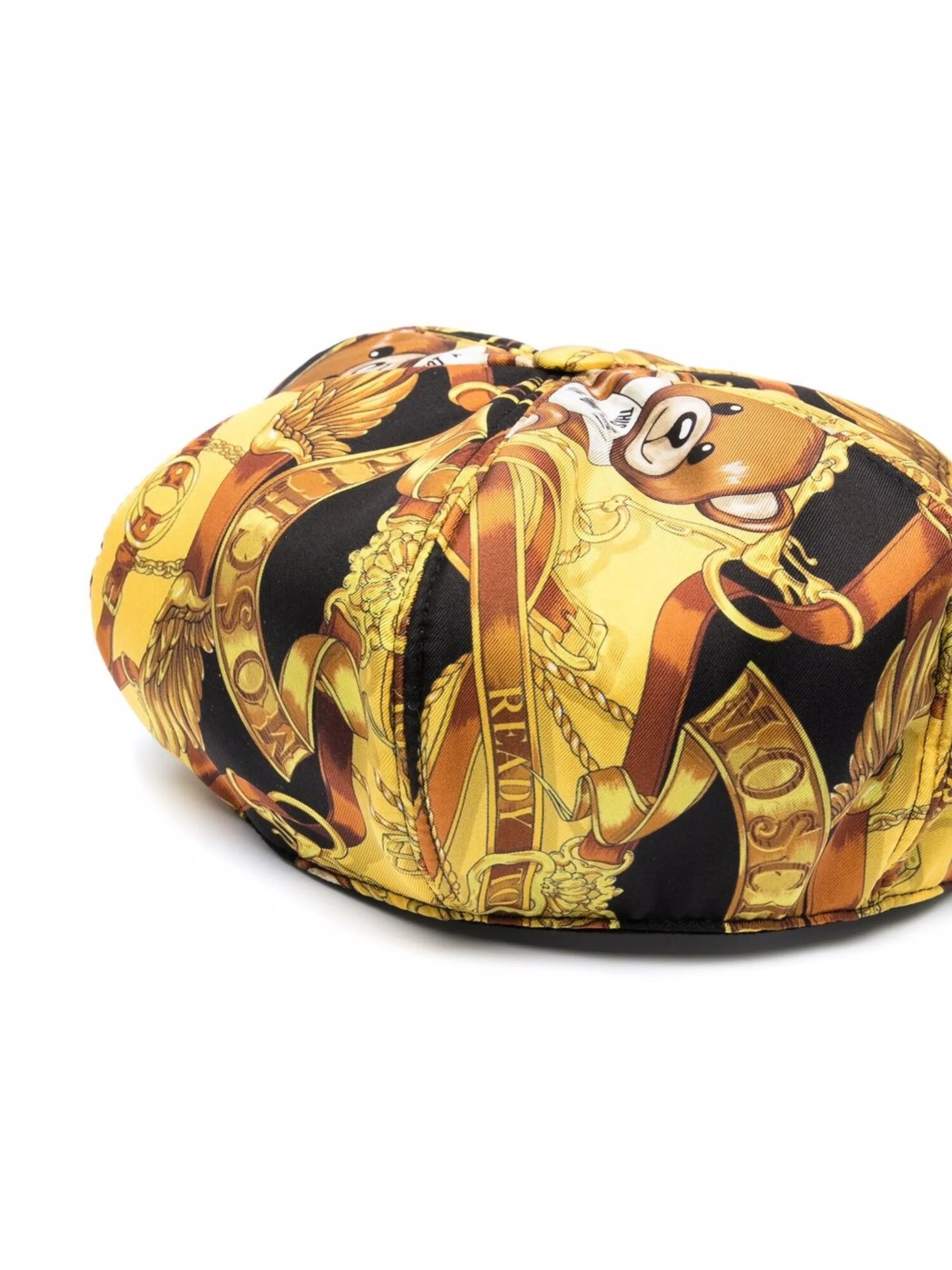 Шапка MOSCHINO Teddy Bear для девочек, размер OneSize, ochre yellow — фото 1