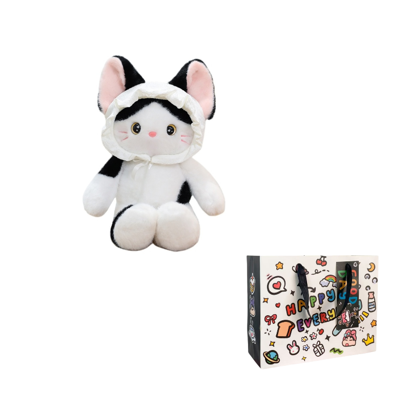 Подарочные пакеты унисекс CHONGRONGLIANYU Black Cat, 28CM EU