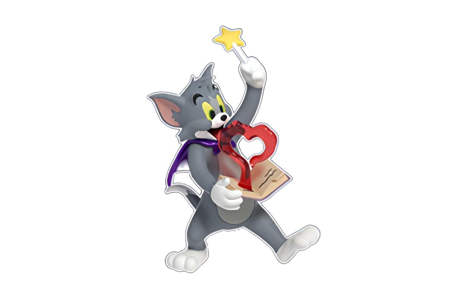 Фигурка унисекс 52TOYS Tom and Jerry Fantasy Enchanted Collection, Confirmed-Love Magic TOM (Open)