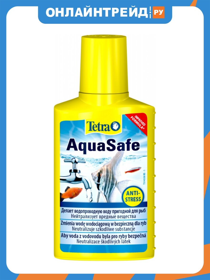 Кондиционер Tetra AquaSafe для подготовки водопроводной воды, 100мл