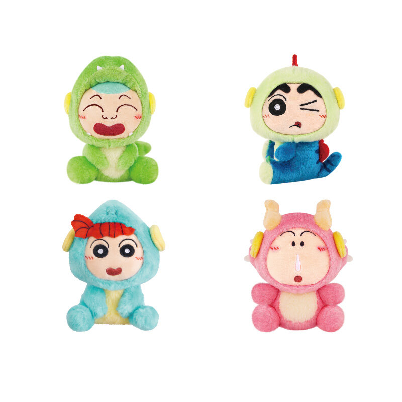 Плюшевая кукла унисекс Spiritual Creations Crayon Shin chan, Four Mystery Boxes (Character Random), 12 см