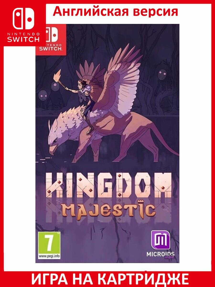 Игра Kingdom: Majestic Switch Картридж на Nintendo Switch Английская версия
