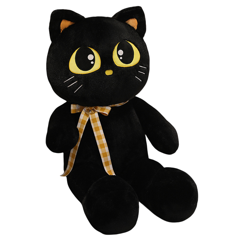 Мягкая игрушка унисекс SEGOU Cute Kitten: Black, 100 CM EU