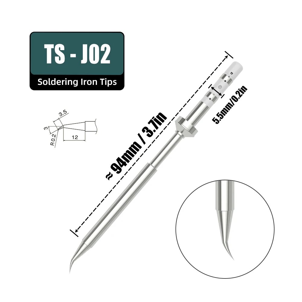 Сменные жала для паяльника FMchip TS101 TS-J02