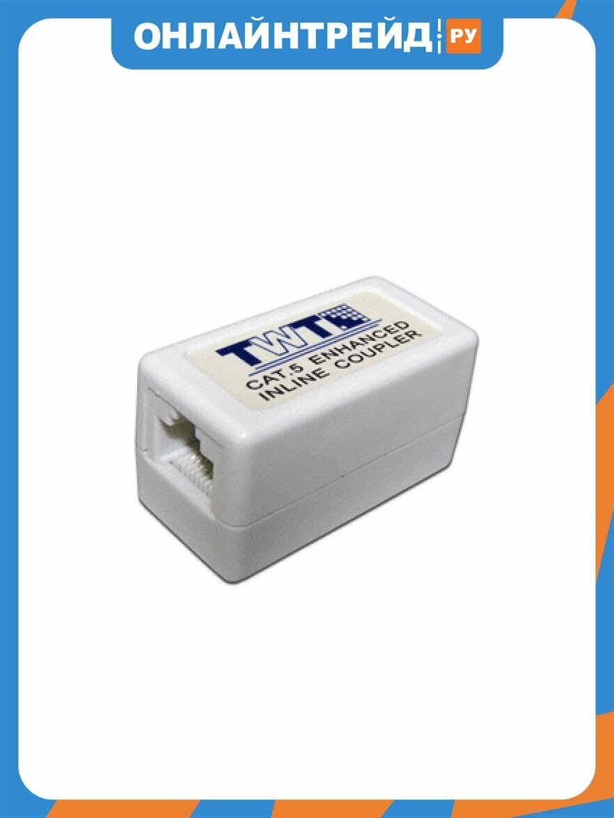 Проходной адаптер Twt RJ-45, неэкранированный, категории 5е