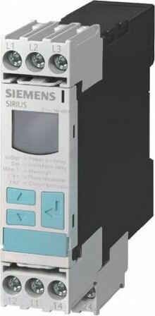 SIEMENS 3UG4617-1CR20 Реле контроля фаз, SPDT, 160 690 В перем. тока, 3 А, серия SIRIUS 3UG4, винт, 1шт