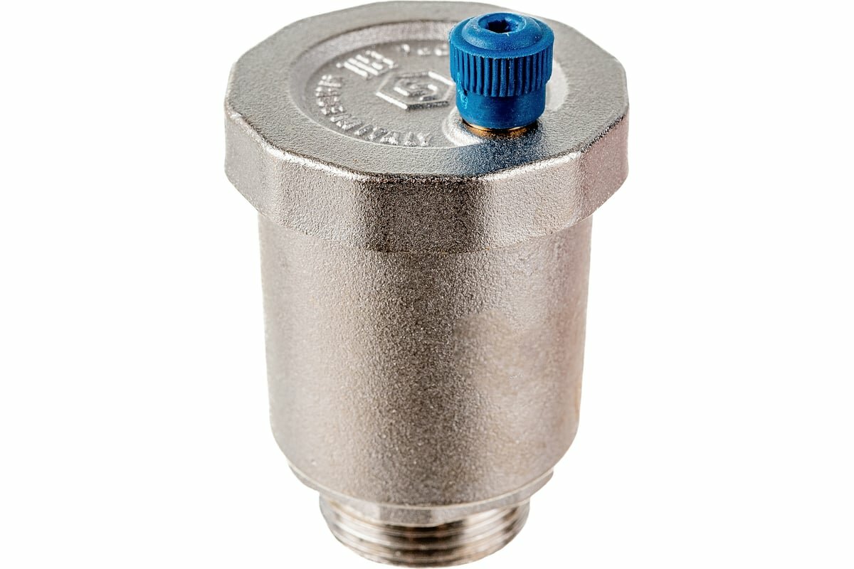Воздухоотводчик автоматический STOUT 3/4" (НР) никель, SVS-1011-000020