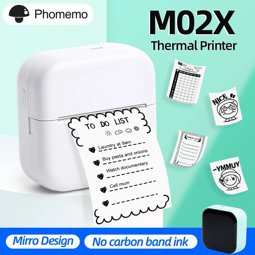 Phomemo M02X Термопринтер Green — фото 1