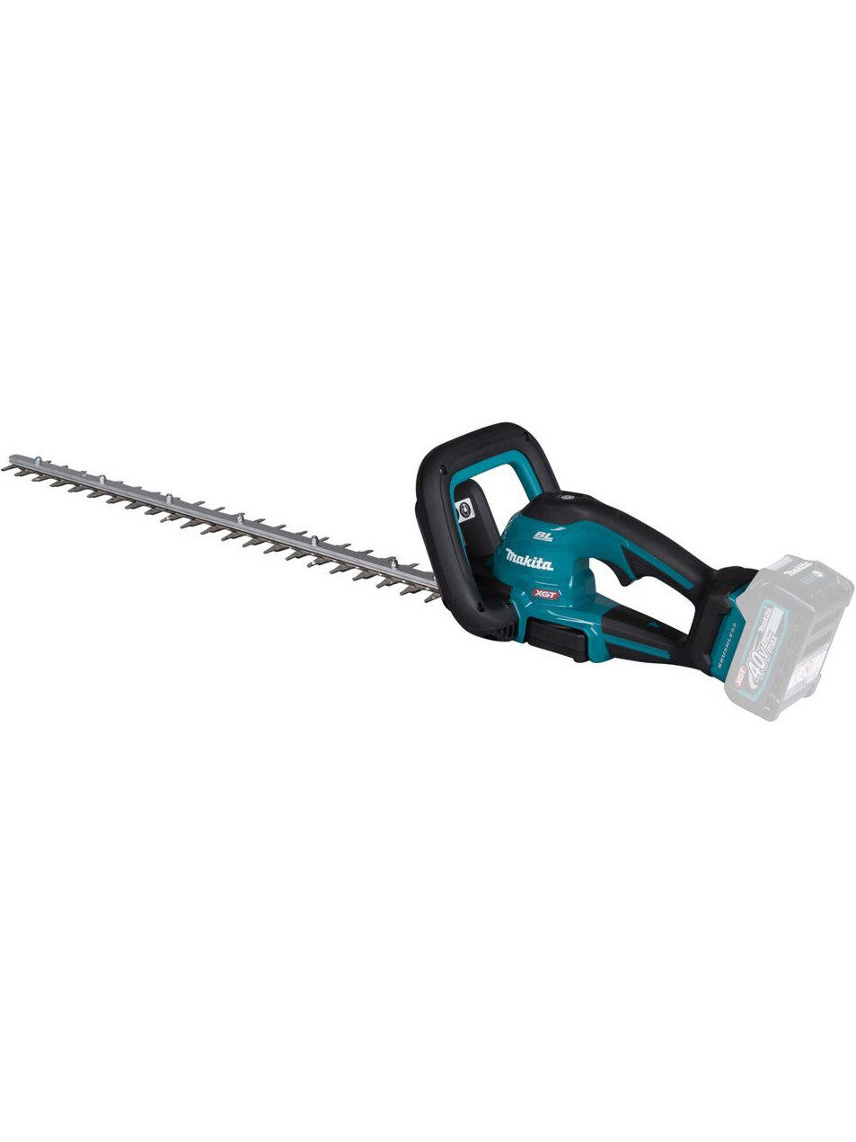 Кусторез Makita UH021GZ, без аккумулятора, двусторонний нож, черный