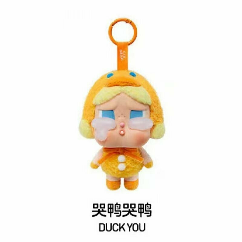 Коллекционная кукла POP MART CRYBABY Cry Again Series в закрытой коробке - плюшевая игрушка с виниловым лицом HY, 1 штука.