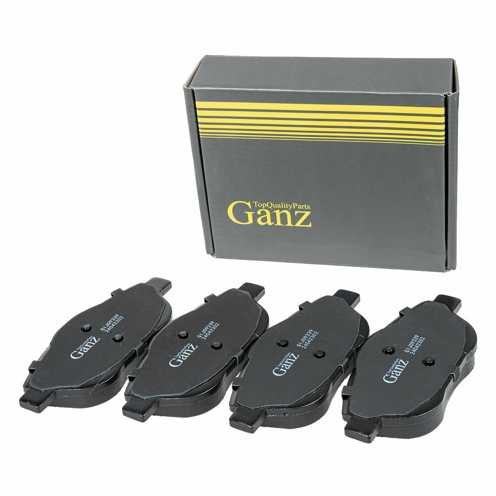 GANZ Колодки тормозные передние для CITROEN/PEUGEOT GIJ09339